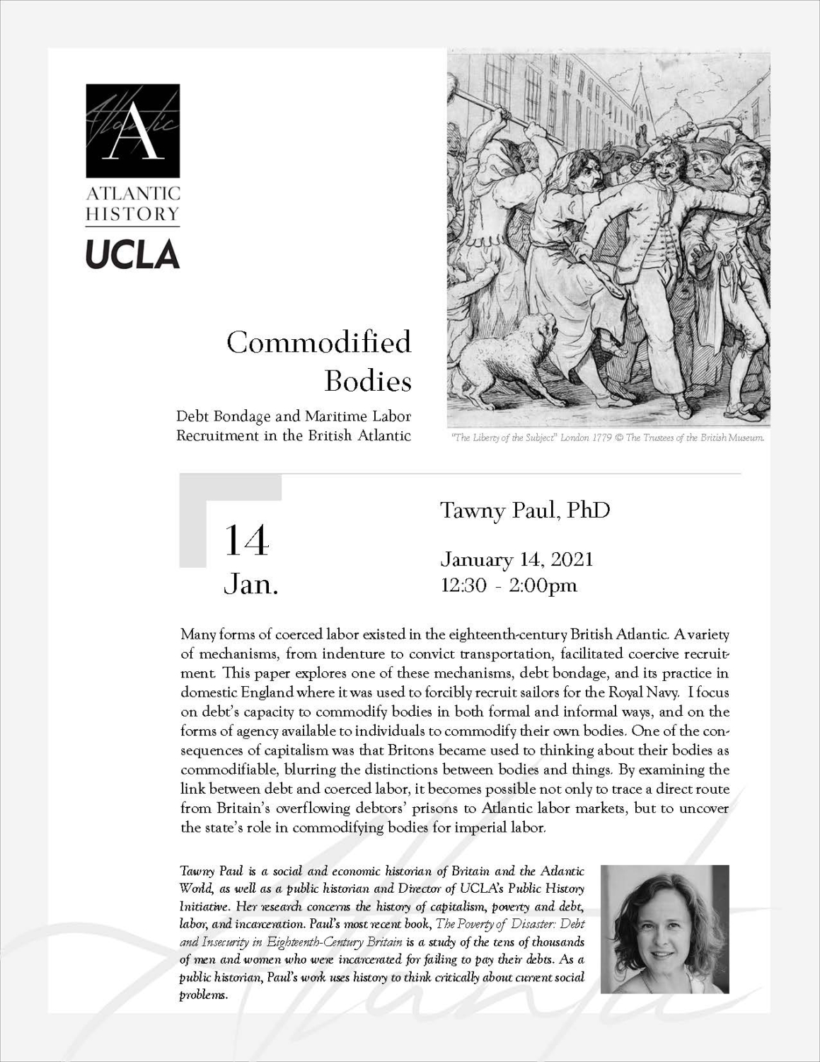 Tawny Paul, “Commodified Bodies: Debt Bondage and Maritime Labor ...