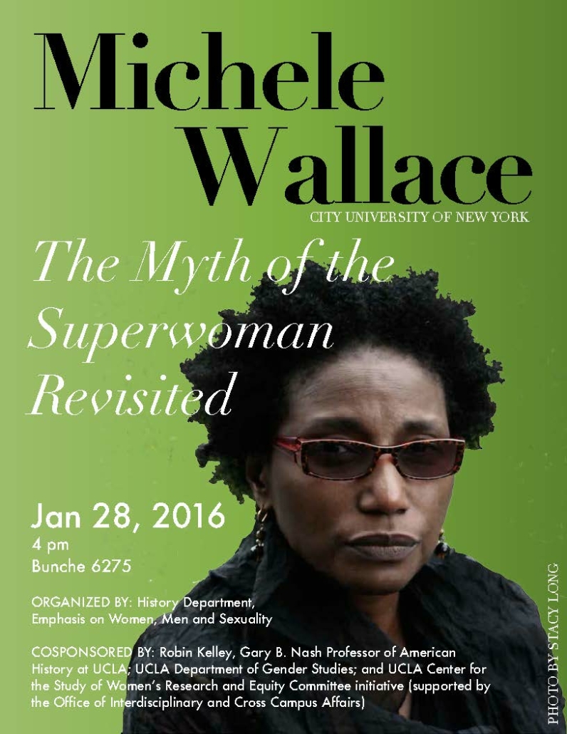 Michele Wallace- “The Myth of the Superwoman Revisited” - UCLA ...