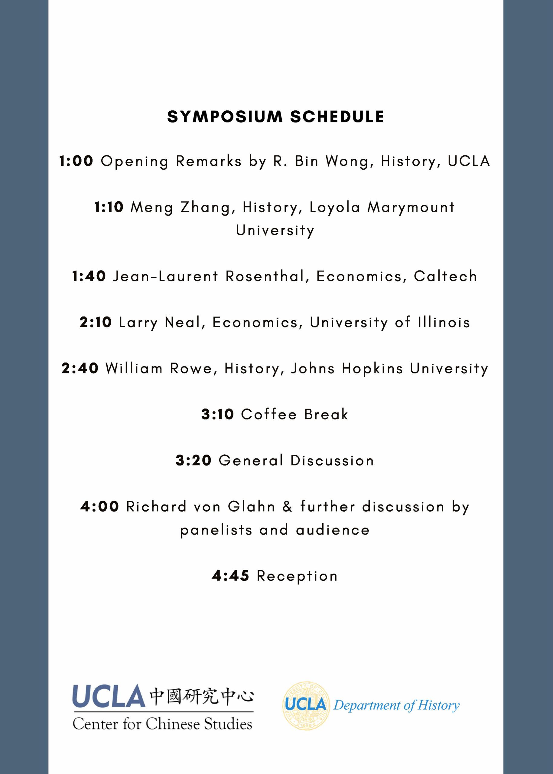 Symposium on Richard von Glahn’s “The Economic History of China from ...